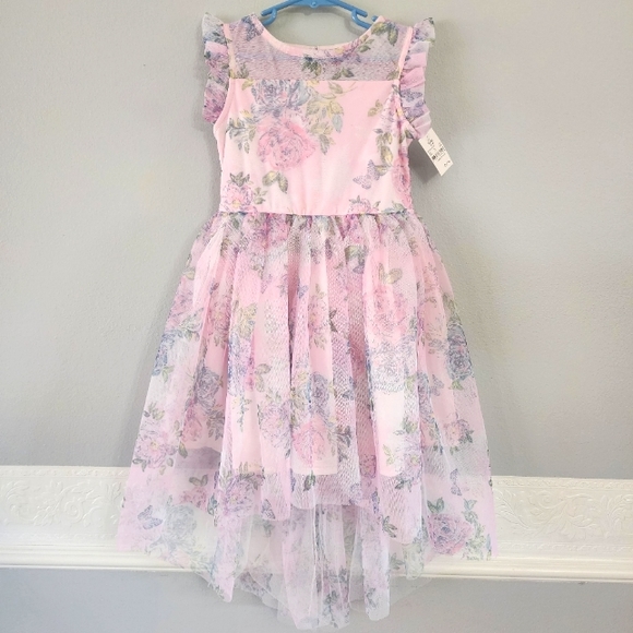 zenzi | Dresses | Zenzi Hilow Floral Butterflies Dress New | Poshmark